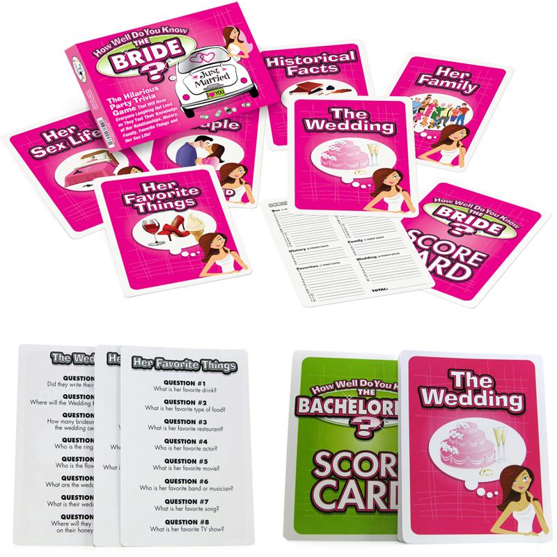 How Well Do You Know The Bride? Game - Temporary Satisfaction